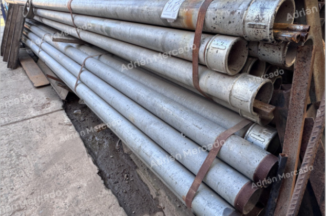 Ficha de la Subasta: 360 Caños galvanizados de 4", 3" y 2" - 20 tn. de ...